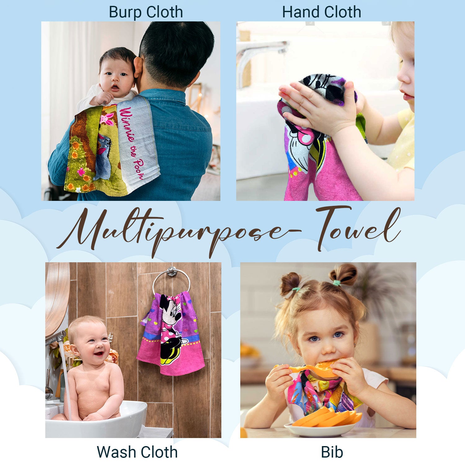 Kids Hand Towels – Sassoon Fab