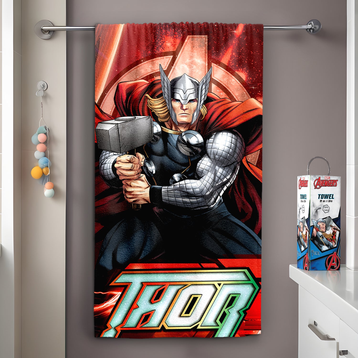 Thor Kids Bath Towel – Sassoon Fab